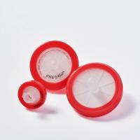 China 0.45μm Hydrophobic PTFE Syringe Filters 25mm for HPLC GC Sample Prefiltering for sale
