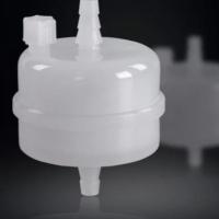 China 0.22μm PES Capsule Filter 75mm Diameter with 0.06-0.30M² Area for 1-20L Laboratory Filtration for sale