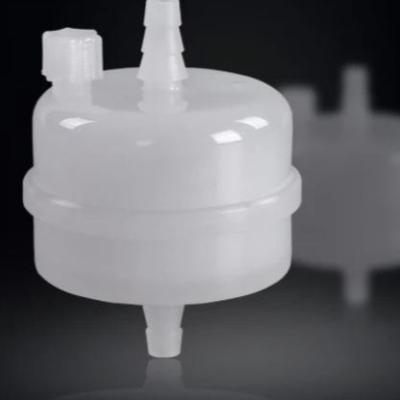 China 0.22μm PES Capsule Filter 75mm Diameter with 0.06-0.30M² Area for 1-20L Laboratory Filtration for sale