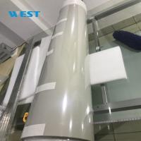 China White Non-Adhesive Smart PDLC Film 83% VLT 394μm Thickness with 0.2s Response Time for Glass Lamination for sale