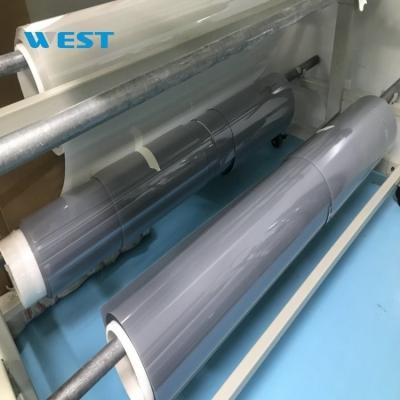 China Dark Gray PDLC Self-Adhesive Smart Dimming Film - 55% Light Transmittance, 5W/m² Power Consumption for sale