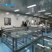 China Light Gray PDLC Smart Dimming Film 83% VLT with 5W/m² Power Consumption for Office Privacy for sale