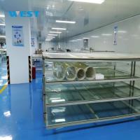 China Dark Gray Smart PDLC Film 395μm Self-Adhesive Dimming Glass with 80% VLT and 5W/m² Power Consumption for sale
