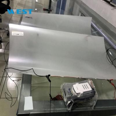 China 220V PNLC Self-Adhesive Smart Glass Film - 88% VLT Clear State, ≤5W/m² Power Consumption for Privacy Windows for sale