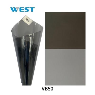 China Magnetron Sputtering Photochromic Window Film 1.52m Width with 75%-20% VLT Range for Automotive and Building Applications for sale