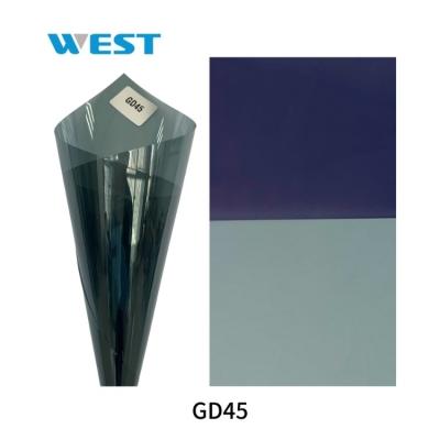 China Westglass Photochromic Film 75%-20% VLT Auto-Tint for Automotive & Building Glass for sale