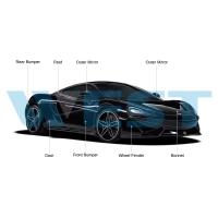 China Westglass TPU Car Paint Protection Film 15m Roll - 6.5-8.5mil Thickness with Heat-Activated Self-Healing Technology for sale