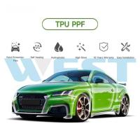 China Westglass TPU-BLACK Paint Protection Film 7.5mil Self-Healing Car Wrap with 5-Year Warranty for sale