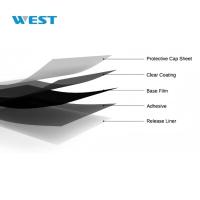 China Westglass TPU Car Paint Protection Film 6.5-8.5mil with 450% Tensile Strength and 5-10 Year Yellowing Resistance for sale