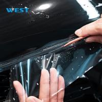 China Westglass TPU Car Paint Protection Film 6.5-8.5mil with 450% Tensile Strength and 5-10 Year Yellowing Resistance for sale