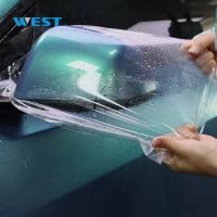 China Westglass TPU Car Paint Protection Film 6.5-8.5mil with Self-Healing Technology and 5-8 Year Warranty for sale