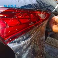 China Westglass TPU Headlight Protection Film 7.5mil Thickness with 5-Year Warranty for LED and Laser Headlights for sale