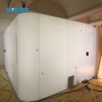 China Dark Gray Smart PDLC Film 395μm Self-Adhesive Dimming Glass with 80% VLT and 5W/m² Power Consumption for sale