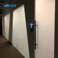 China Light Grey Electric Control PDLC Window Film - 90% VLT Clear State, ≤200ms Switching, 5W/m² Power Consumption for sale