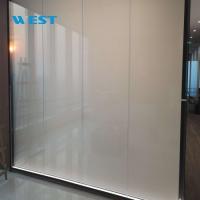 China Smart PDLC Glass with 83% Light Transmittance and 5W/m² Power Consumption for Privacy Control for sale