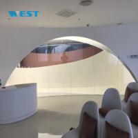 China Dark Gray PDLC Self-Adhesive Smart Dimming Film - 55% Light Transmittance, 5W/m² Power Consumption for sale
