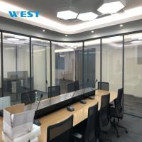 China Dark Gray Smart PDLC Film 395μm Self-Adhesive Dimming Glass with 80% VLT and 5W/m² Power Consumption for sale