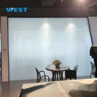 China PDLC Non-Adhesive Smart Dimming Film 394μm Thickness with 88% VLT for Glass Windows and Partitions for sale