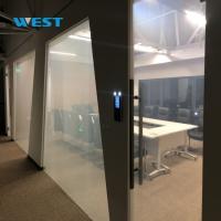 China Light Grey Electric Control PDLC Window Film - 90% VLT Clear State, ≤200ms Switching, 5W/m² Power Consumption for sale