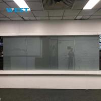 China Westglass Light Gray PDLC Smart Dimming Film 395μm Thick with 90% VLT for Office Partitions and Automotive Windows for sale