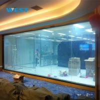 China Self-Adhesive Electrochromic PNLC Smart Film 88% VLT 1.5m Width for Window Privacy Control for sale