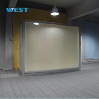 China Light Gray PDLC Smart Dimming Film 83% VLT with 5W/m² Power Consumption for Office Privacy for sale