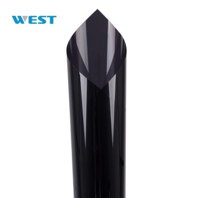 China Reflective Nano Sputtering Window Solar Film for Building Glass Heat Block 2mil 99% UV for sale