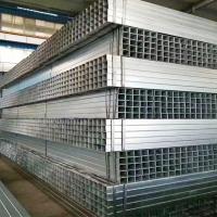 China Superior Corrosion Resistance 0.12mm-6mm Thickness Hot Dip Galvanized Square Steel Pipe and Tube GI with ROHS Certificate for sale