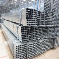 China Superior Corrosion Resistance 0.12mm-6mm Thickness Hot Dip Galvanized Square Steel Pipe and Tube GI with ROHS Certificate for sale