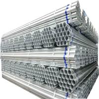 China Highly Durable Galvanized Steel Pipe Tube with Full Hardness from Z10-Z29 Coating for sale