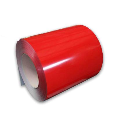 China Color Coated Pre-Painted Galvanized Steel Coils at for Punching Processing Service and Length 600-12000mm for sale