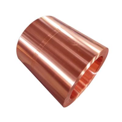 China 99% Cu Min Copper Strip and Coil for Products in Wide Range of Width Options for sale