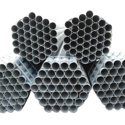 China Grade Dx51d Dx52d Dx53d galvanized seamless carbon steel pipe suppliers with skin pass and strict testing for sale