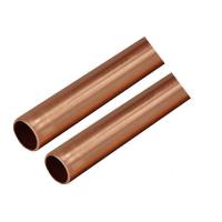 China Grade C1100 C1200 1.7mm Copper Pipe with Raw Materials and 195MPa Ultimate Strength at ASTM B819 for sale