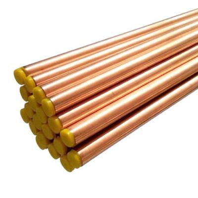 China 195 MPa Ultimate Strength 30% Elongation Copper Pipe Tube with and Raw Materials for sale