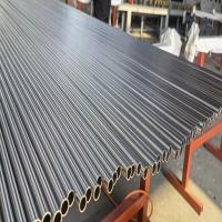 China Round Section Shape Stainless Steel Pipe for Decoiling Processing Service in 201 304 304L 316 316L 410 430 Materials for sale