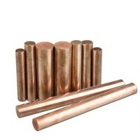 China ROUND Copper Rod 8.0mm at from Top Manufacturers with Bending Service and High Copper Content for sale