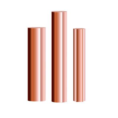 China Budget-Friendly Non-Alloy Purple Copper Rod with Punching Processing Service for sale