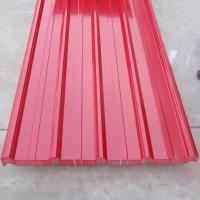 China Assurance Galvanized Corrugated Sheet Steel with and Cutting Service in Width 600-1500m for sale