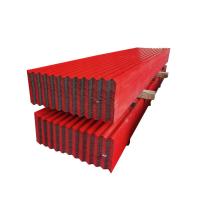 China 16 Gauge Corrugated Steel Sheets with Tolerance of ±1% and RAL Color Customized to Your Needs for sale