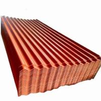 China Corrugated Galvanized Steel Sheet Roll Stock Customized by with 0.14-0.20MM Thickness and ±1% Tolerance for sale