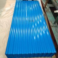 China Coated Corrugated Roofing Steel Sheet for Customization in RAL Color and TISI Certification for sale