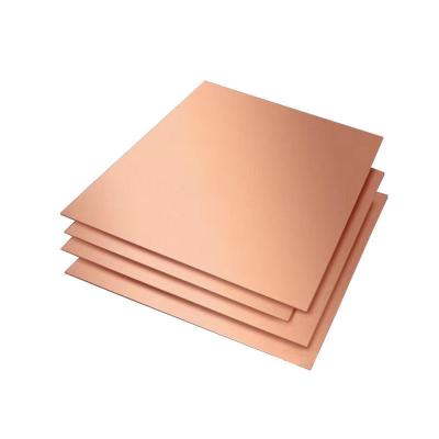 China Source Your One Ton Minimum Order of Copper Sheet Plate with Width Range of 20-2500mm and Ultimate Strength ≥ 195 MPa for sale