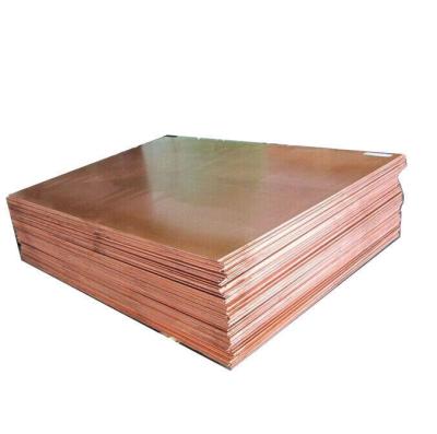China One Ton 20mm Thickness Copper Plate with Grade Copper and Ultimate Strength ≥ MPa 195 for sale