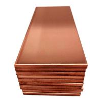 China Non-Alloy C1100 Copper Plate in 0.1mm Thickness and 20-2500mm Width for Minimum Order of One Ton for sale