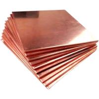 China Inexpensive One Ton Minimum Order GPU Copper Plate with Ultimate Strength of 195 MPa and Cutting Service for sale