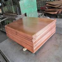 China One ton minimum purchase amount of C11000 brass plate with 195 MPa ultimate strength for sale