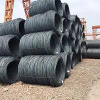 China Q195 Q235 Q345 Special Free Cutting Steel 5.5mm 6.5mm Hot Rolled SAE 1008 Carbon Steel Wire Rod Coil for sale