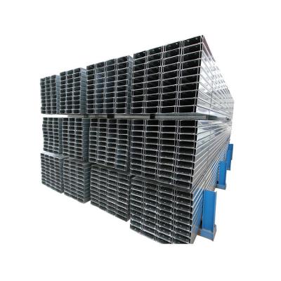 China 2022 H Channel Steel for Curtain Wall Engineering Invoicing by Actual Weight for sale