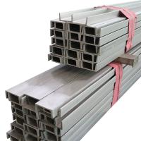 China Galvanized Steel U Channel with Perforation and ±1% Tolerance Offered by Manufacturers for sale